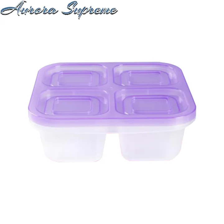 Multi-compartment Lunch Box Stackable Bpa-free Lunch Box Set for ...