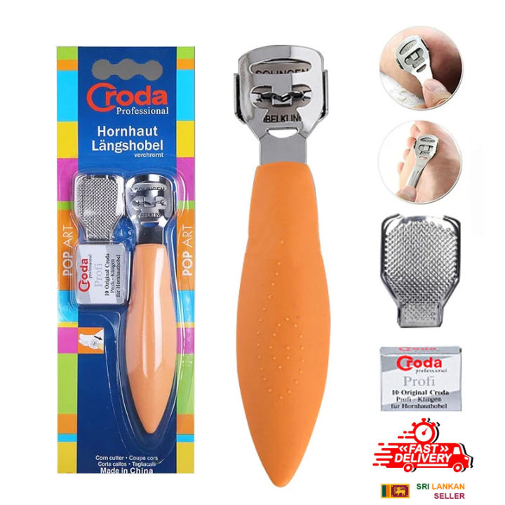 Stainless Steel Foot Scraper Dead Skin Callus Remover Trimmer Corn ...