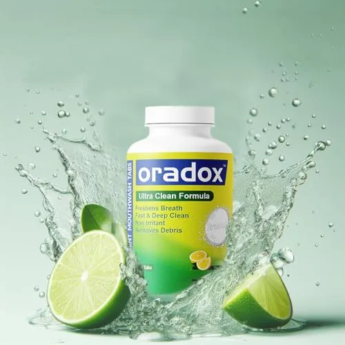 ORADOX- EFFERVESCENT MOUTHWASH TABLETS FROM INDIA(NUZ) | Daraz.lk