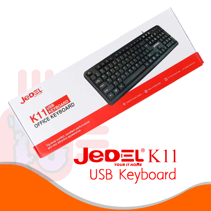 Jedel K11 USB Office keyboard | Daraz.lk