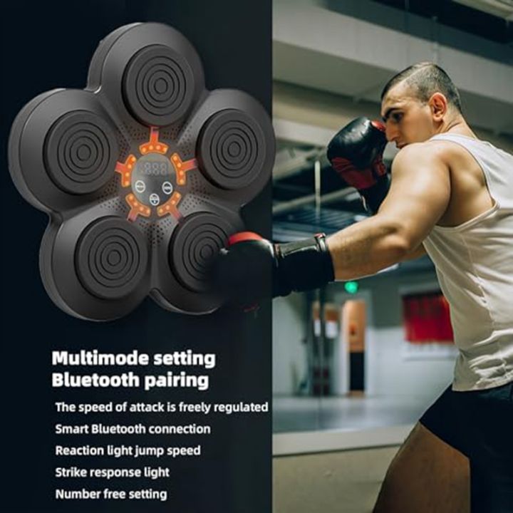 Boxing Traing Machine Wall Mat for Children, Smart Music Boxing ...