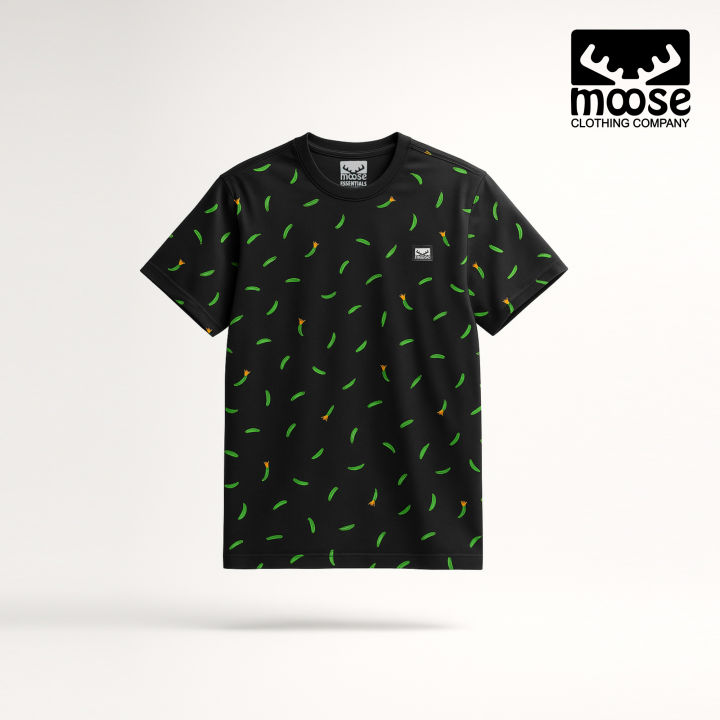 Moose Everyday Essential Tee - Lilly Aop | Daraz.lk