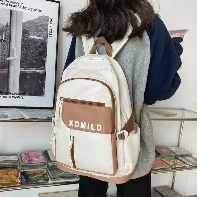 Schoolbag Female Middle School Student Junior High School Student ...