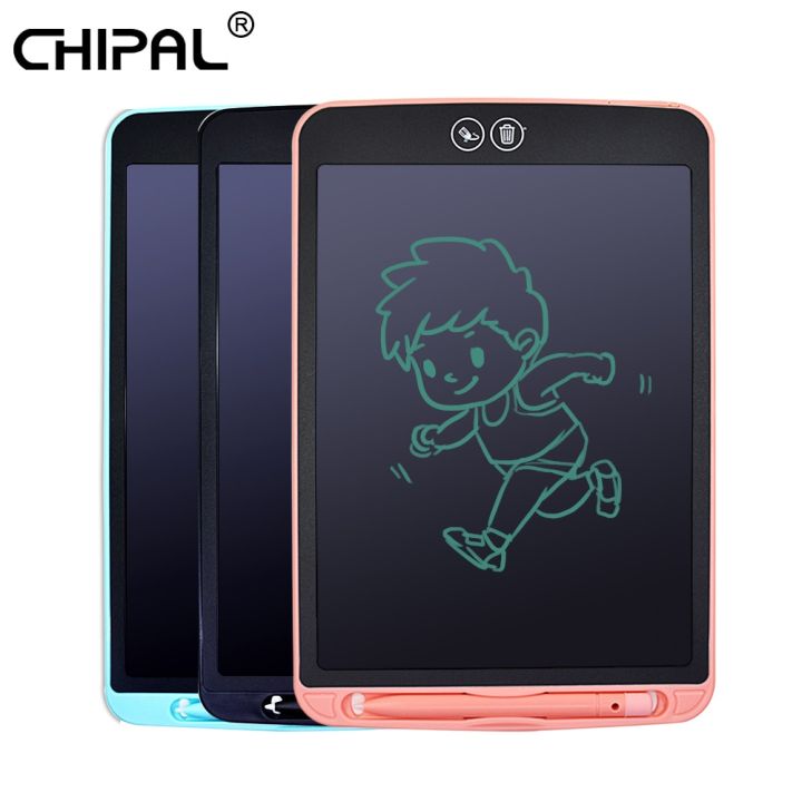 CHIPAL Digital 12'' LCD Writing Tablet eWriter Partially Erasing ...