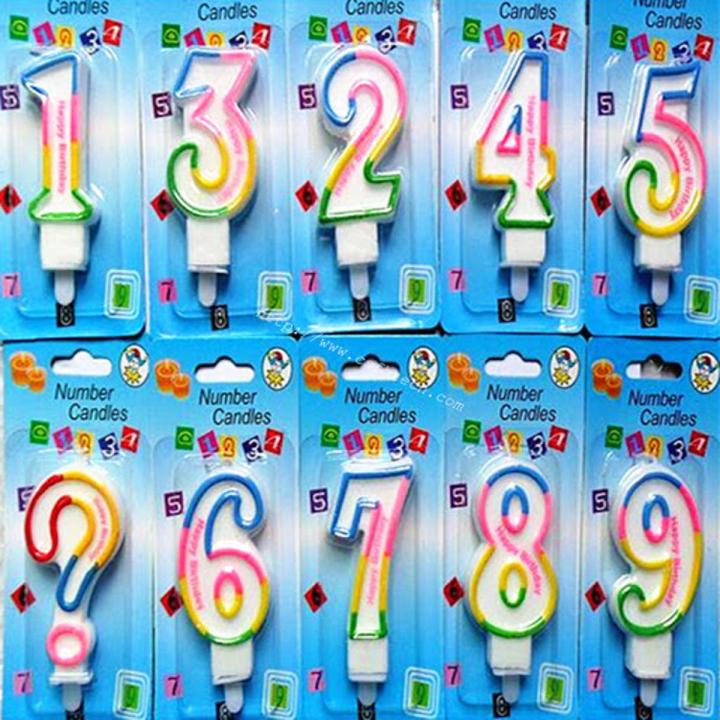Birthday Candles Numbers | Daraz.lk