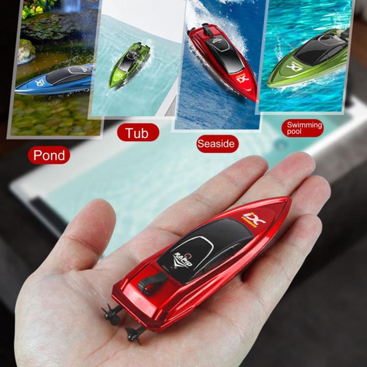 1 Set Mini Remote Control Boat Anti-Interference Remote Control ...