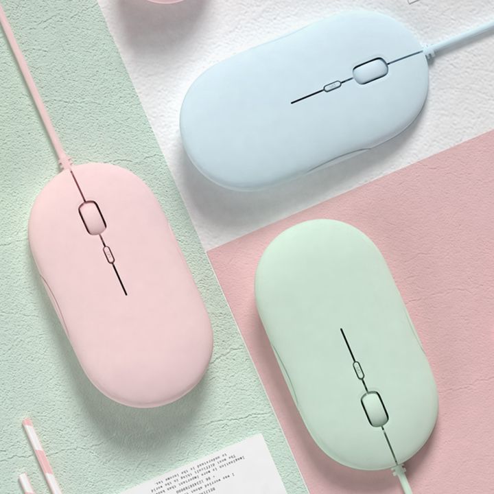 Silent USB Wired Mouse Mini Mice For PC Optical Computer Mouse ...