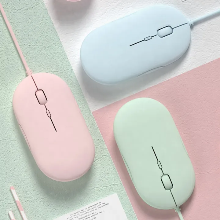 Silent USB Wired Mouse Gamer Mini Mice For Laptop PC Optical Computer ...