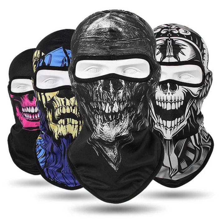 Summer Sleeve Cap Cold Ice All Saints' Day Mask Men Skull Caps Helmet ...