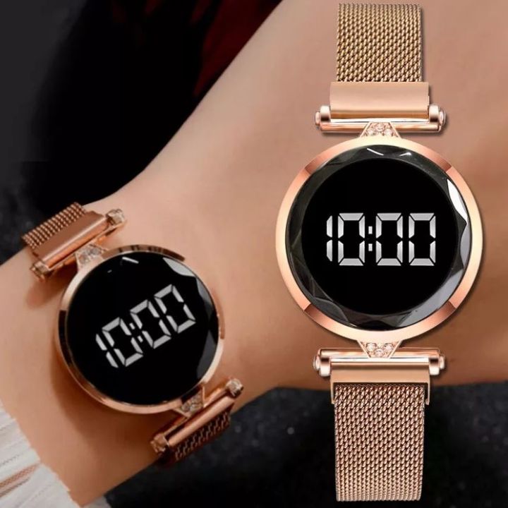 Digital LED Dial Luxury Sports Fashionable Watches For Men Women Gift ...