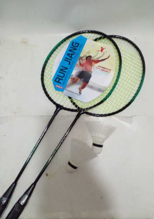 RUN JIANG Badminton Racket With two Shuttlecock | Daraz.lk