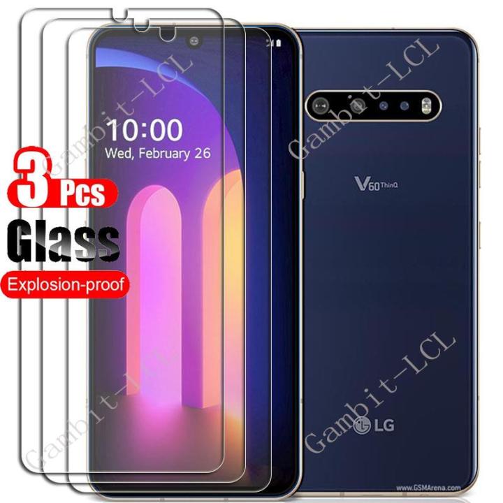 1-3PCS Tempered Glass For LG V60 ThinQ 5G 6.8 Protective Film ON LGV60 ...