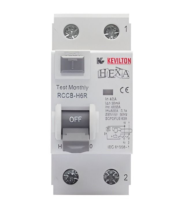 kevilton Trip switch RCCB 40A 30MA 2POLE 10 Years Warranty | Daraz.lk