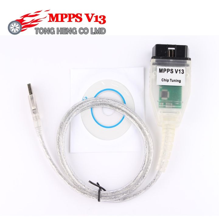 Best MPPS V13 K CAN Flasher C Tuning ECU Programmer Remap OBD2 OBDII ...