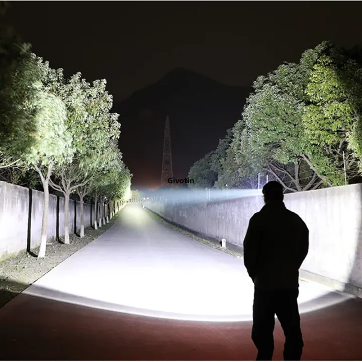 New 1000000LM Ultra Bright White Laser Headlamp Rechargeable LED Front ...