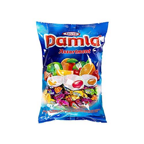 Damla Assortment Fruit Candy Chewy Toffees Super Fruity Flavors 220 ...