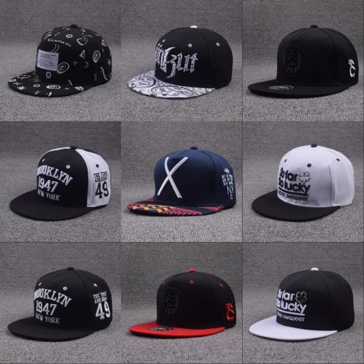 Letter Embroidery Hip Hop Caps For Men Women Fashion Cool Snapback Hat ...