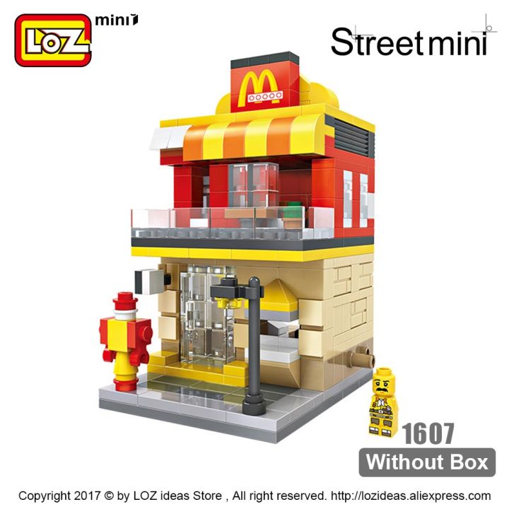 【TianYu Mall】Mini Blocks City Mini Street Block Enlighten Bricks ...