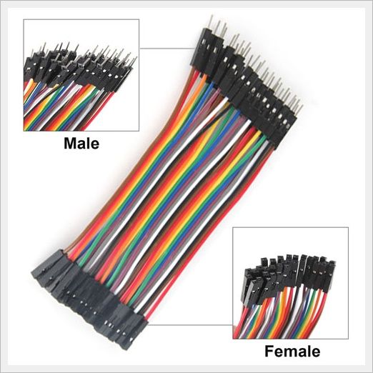40Pin 20CM Male to Female (M-F) Dupont Cable Breadboard Jumper Wire For ...