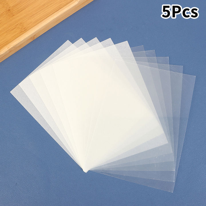 5Pcs Shrink Plastic Sheets Fun Thermal Heat Shrink Film Translucent ...