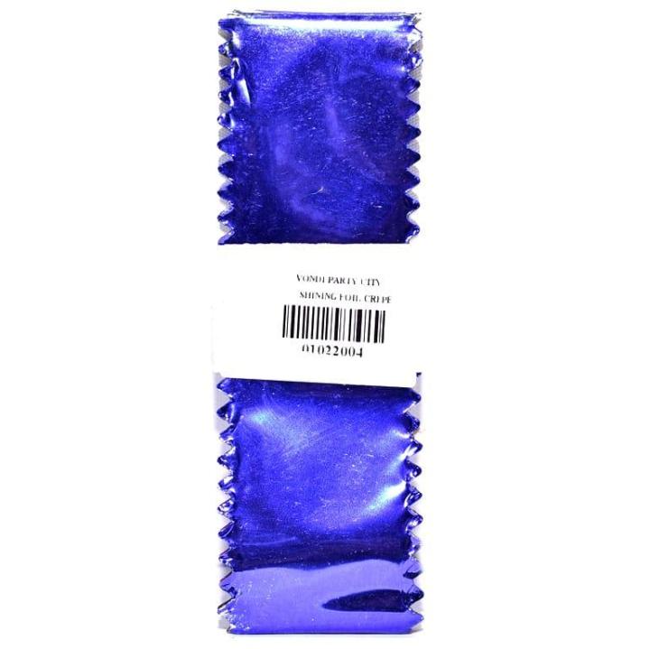 Shining Foil Crape - Dark Blue | Daraz.lk