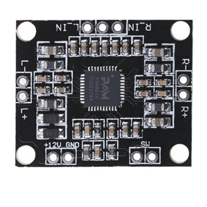 PAM8610 Digital Amplifier Board 2 x15w Dual Channel Stereo Mini Class D ...