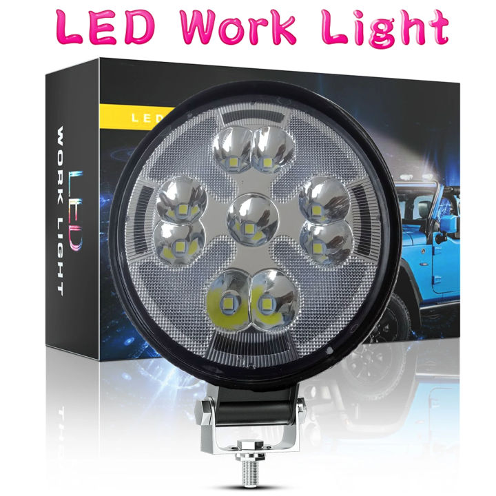 9 LED Round Fog Light | Daraz.lk