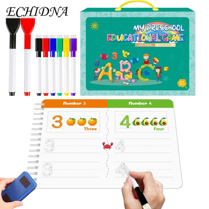 Preschool Curriculum Workbook Interactive Handwriting Practice Book for ...