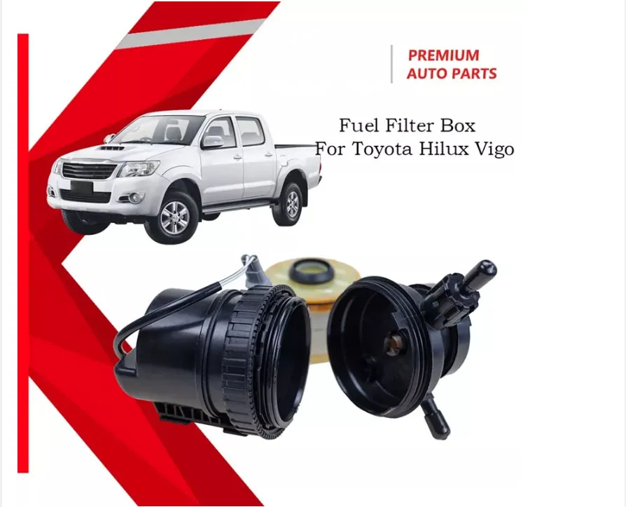Fuel Filter Box With Filter 23300-0L041 F193 Toyota HiAce KDH Hilux Vigo 1KD 2KD | Daraz.lk