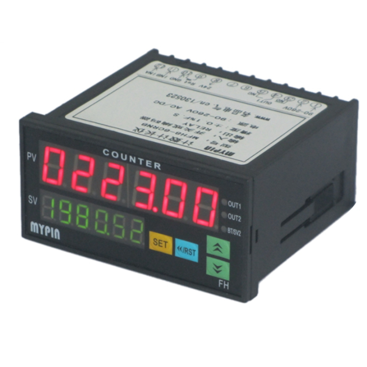 Counter Mini Length Batch Meter 3 Preset Relay Output Count Meter ...