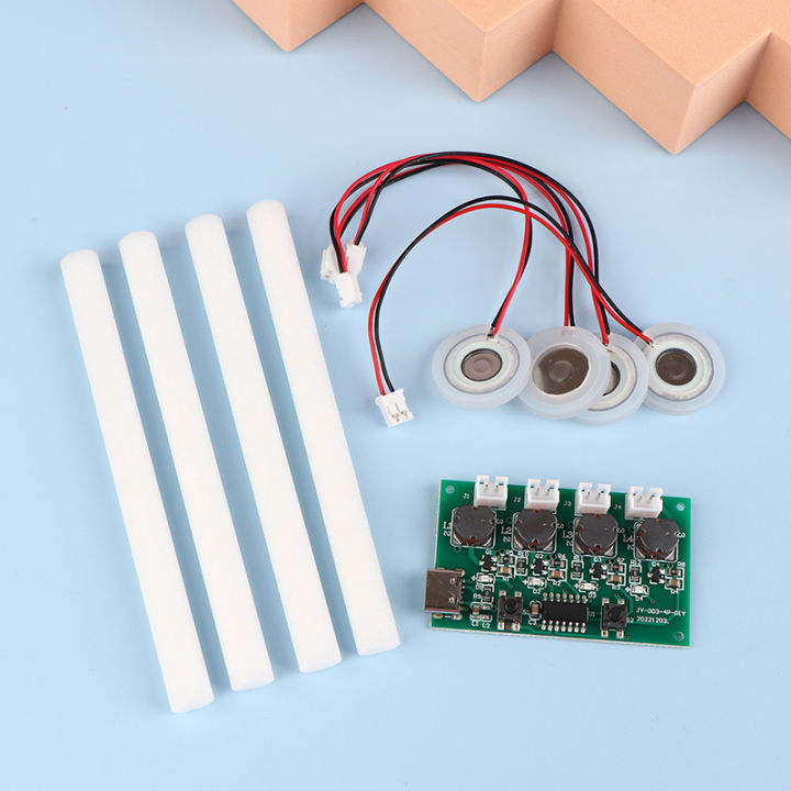 9 Pcs/set DC5V Type-C Mini Humidifier DIY Kits Mist Maker Driver ...