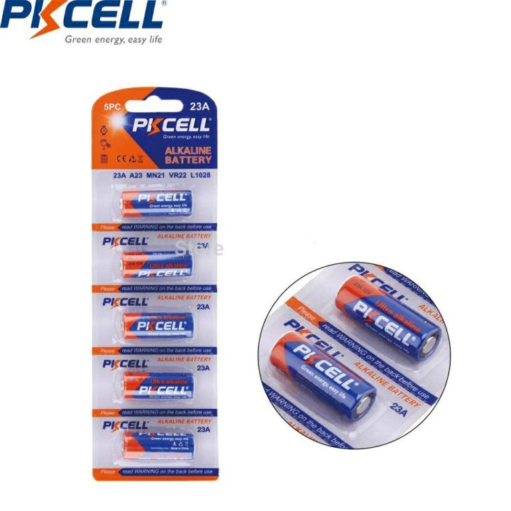 PKCELL Alkaline Battery | 23A | MN21 | VR22 | Daraz.lk