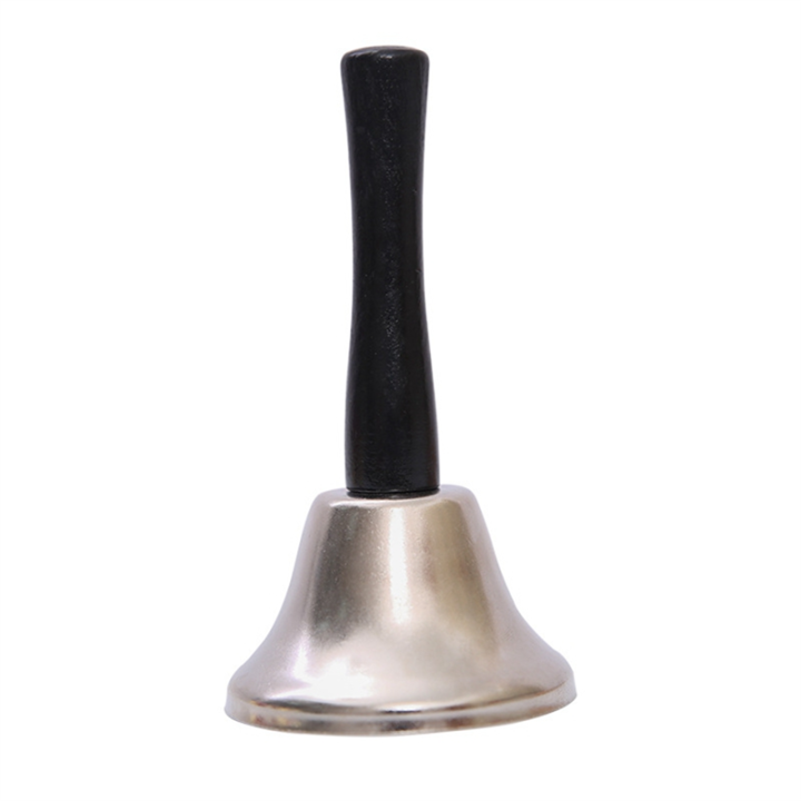 Gold Steel Hand Bell Loud Call Bell Alarm, Family Loves, Musical Hand ...