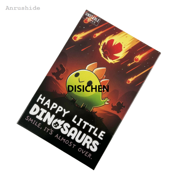 DISICHEN Happy Little Dinosaurs English Unicorn Chess New Fifty percent ...