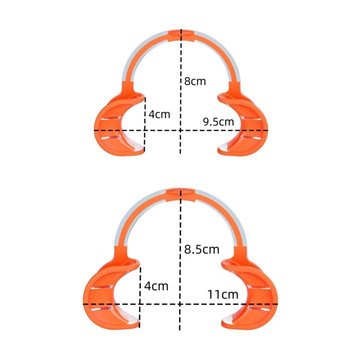Dental Mouth Opener Soft Silicone C-Shape Intraoral Lip Cheek Retractor ...