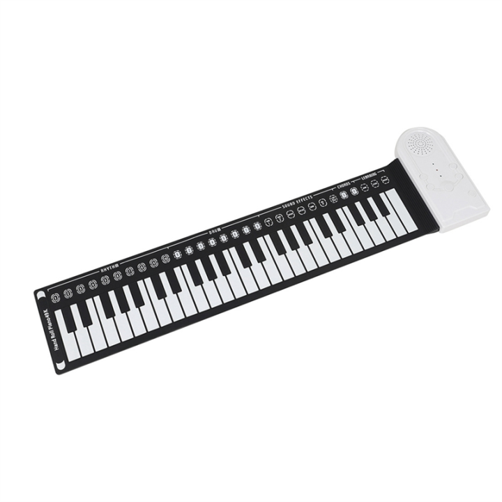 49-Key Hand Electronic Piano Portable Folding Hand Piano Electronic ...
