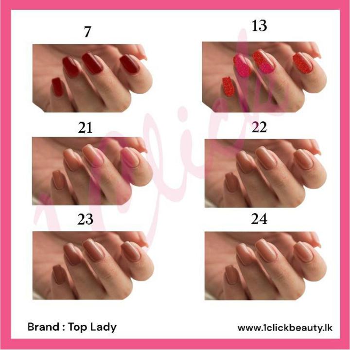 Top Lady Nail Polish Set Top Coat | Daraz.lk