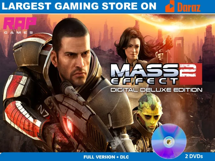 Mass Effect 2 + All DLCs PC DVD | Daraz.lk
