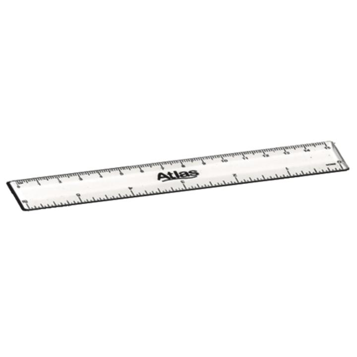 Atlas Imported Clear Ruler - White | Daraz.lk