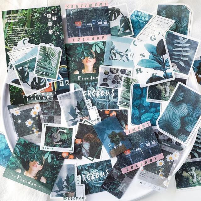 Stickers 40 Diary Travlling Pcs/Bag Decorative Strory Album Stick ...