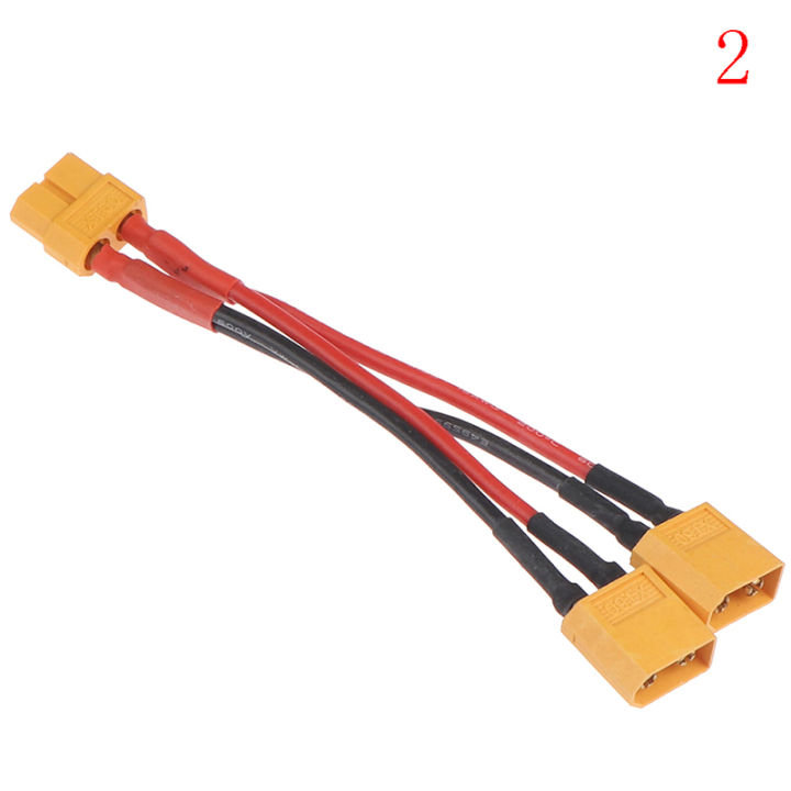 XT60 parallel deans T plug series harness connector cable Y splitter ...