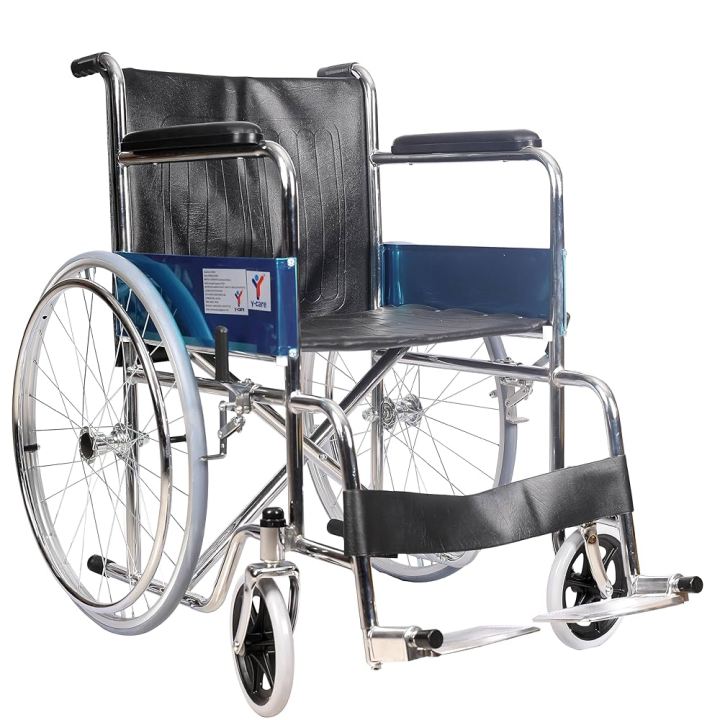 Wheel Chair – Basic Imported Model, Steel frame, Folding, Wheel chair ...