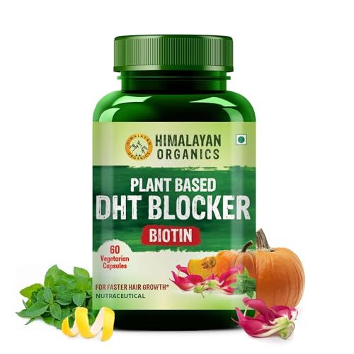 Himalayan Organics Plant-Based DHT Blocker With Goodness of Nettle ...