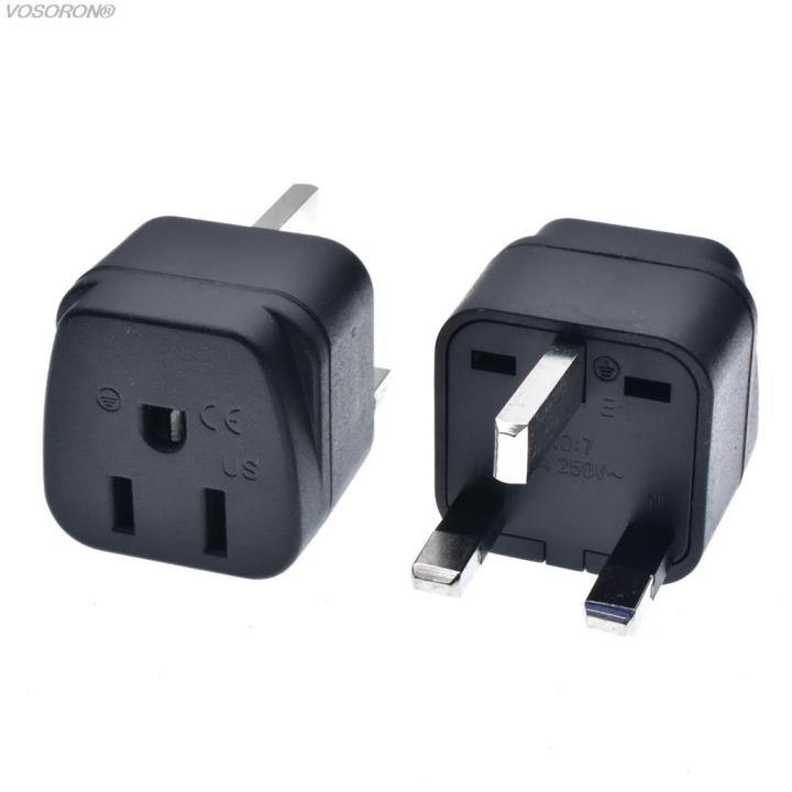 To UK Plug Adapter 13A 250V Type A / Type B to Type G England Converter ...