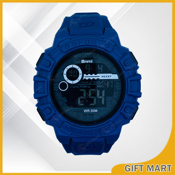 Bnmi Watch Dual Time Digital & Analog Casual Skmei Men's Sport Watch ...