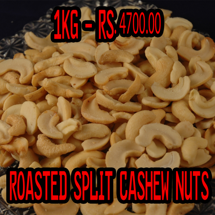 Roasted Split Cashew Nuts. | අවන් පියලි කජු. 1KG | Daraz.lk