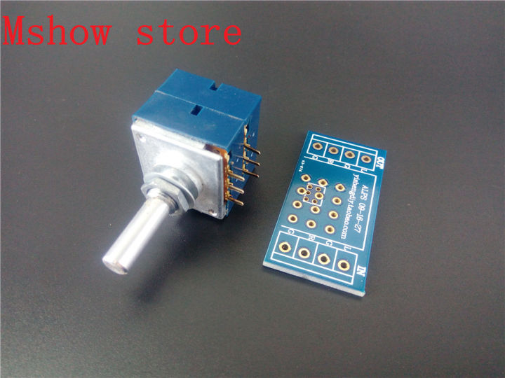 Japan Alps Volume Control 27 Type Dual Potentiometer 10k 50k 100k Rk27 ...