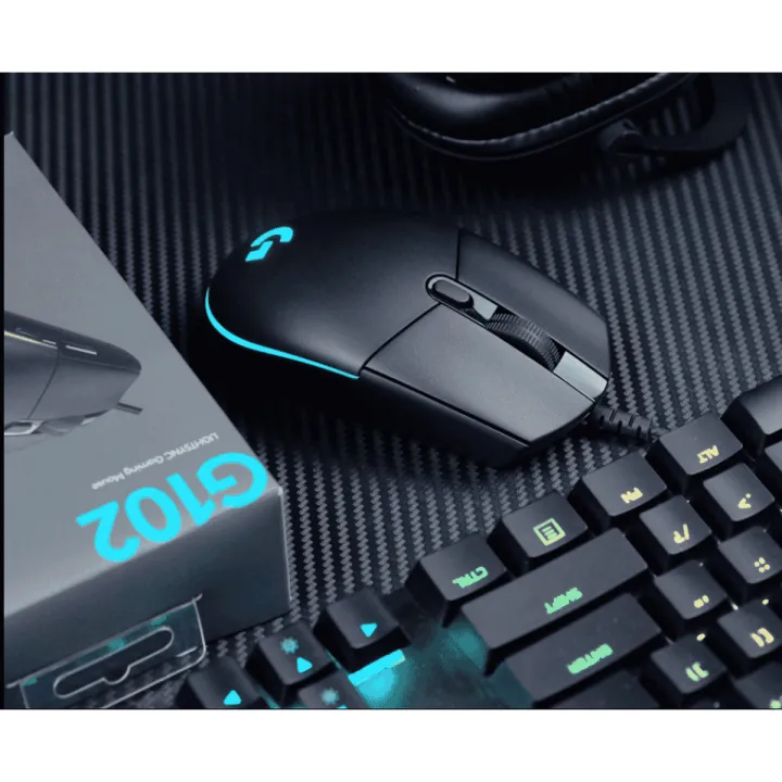 Logitech G102 LIGHTSYNC Gaming Mouse 6 Programmable Buttons 200-8000 ...