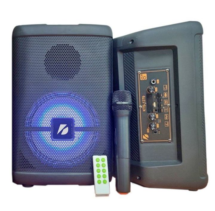 KTS-1279 Speaker Wireless with Bluetooth Mic and Remote | Daraz.lk