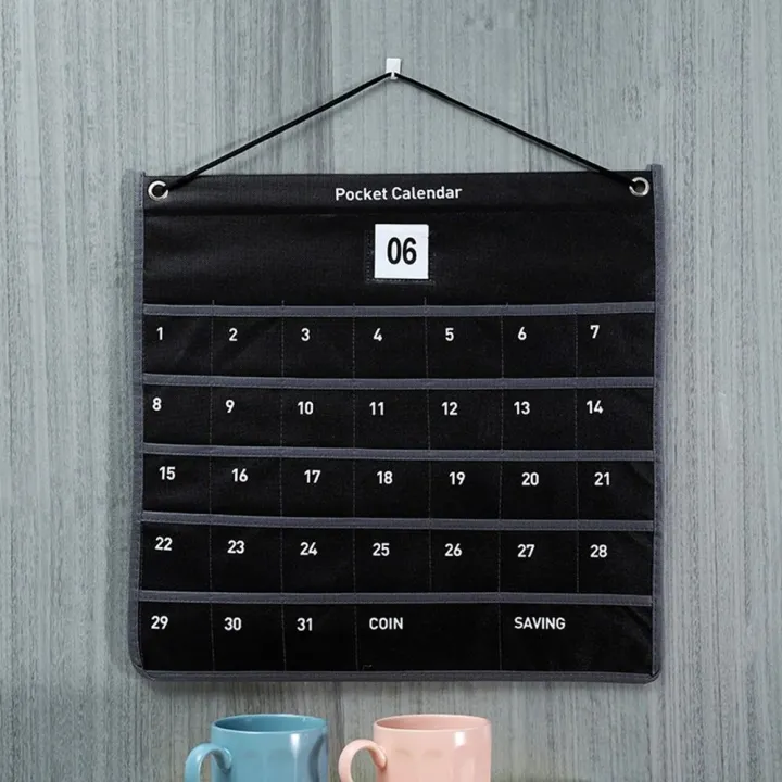Reusable Decorative Hanging Wall Mounted Chart Holder Storage Bag With ...
